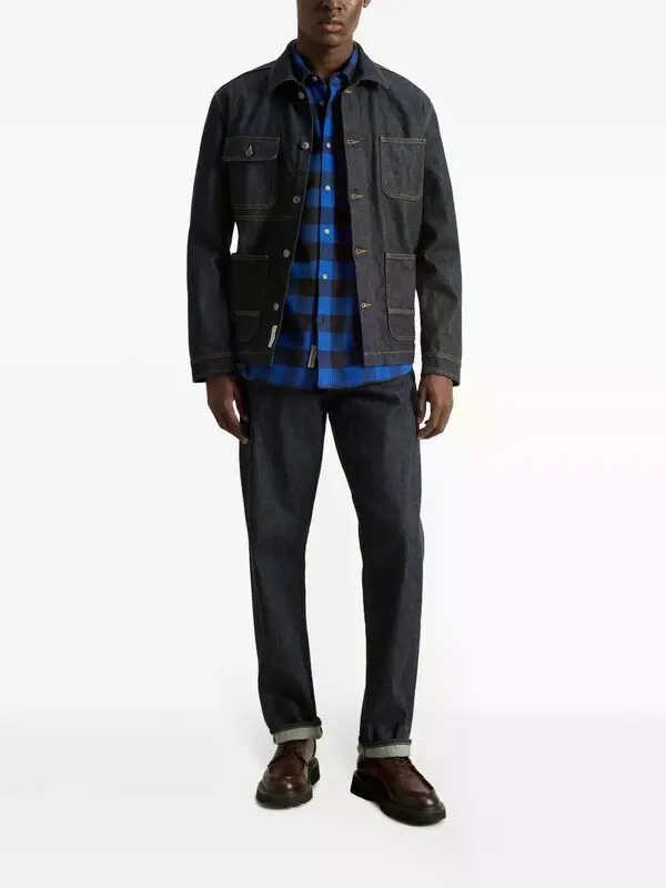 Woolrich Check Pattern Flannel Shirt