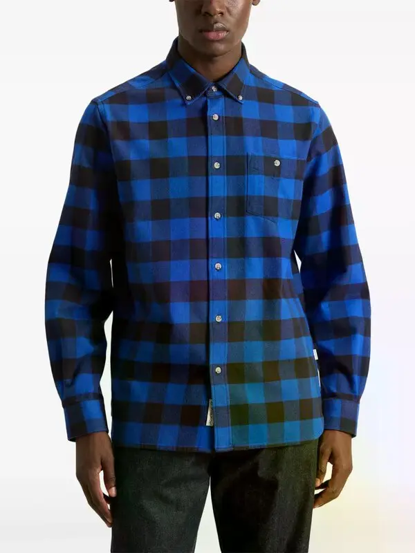 Woolrich Check Pattern Flannel Shirt