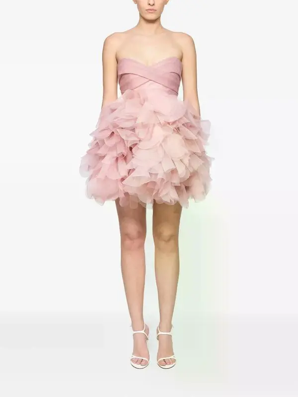 ANA RADU Ruffle-detail Minidress
