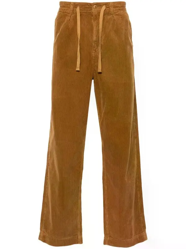 Polo Ralph Lauren Corduroy Straight-leg Trousers - Brown