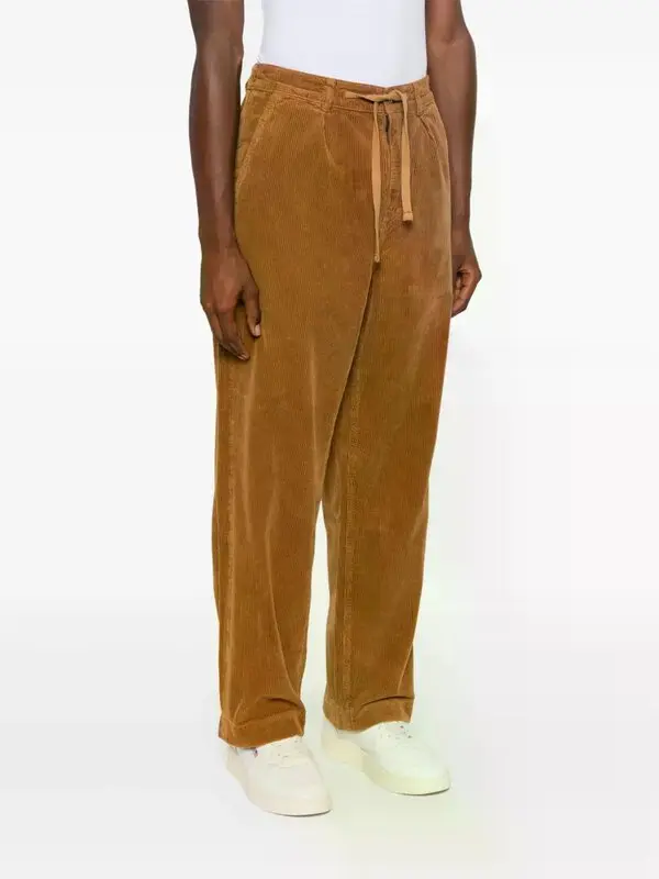 Polo Ralph Lauren Corduroy Straight-leg Trousers - Brown