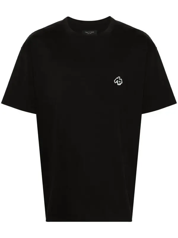Rag & Bone Monster-patch Cotton T-shirt