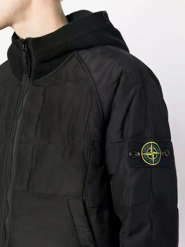 Stone Island Padded Zip-up Jacket