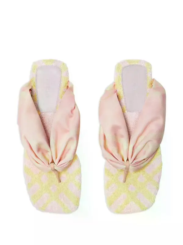 Burberry Open-toe Flat Sandals