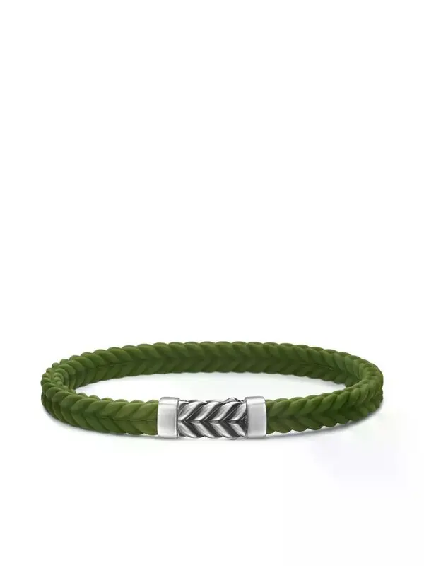David Yurman Sterling Chevron Bracelet - Silver