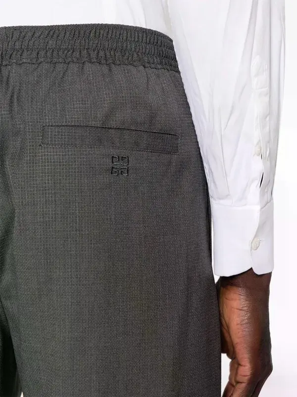 Givenchy Drawstring Straight Trousers