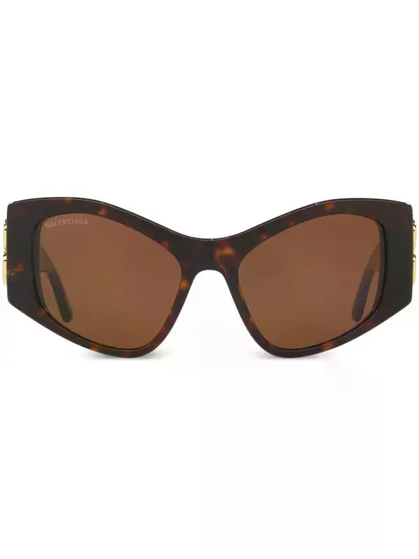 Balenciaga Dynasty Xl D-frame Sunglasses - Brown