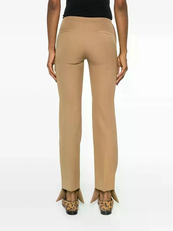 Chloé Pintuck Bootcut Trousers