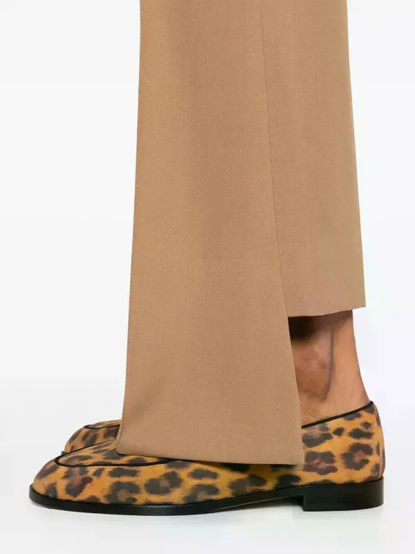 Chloé Pintuck Bootcut Trousers
