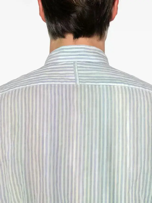 Eleventy Stripped Longsleeved Shirt