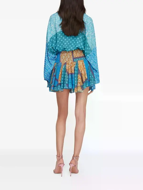 DONDE ESTEBAN Estrellitas Skirt - Blue