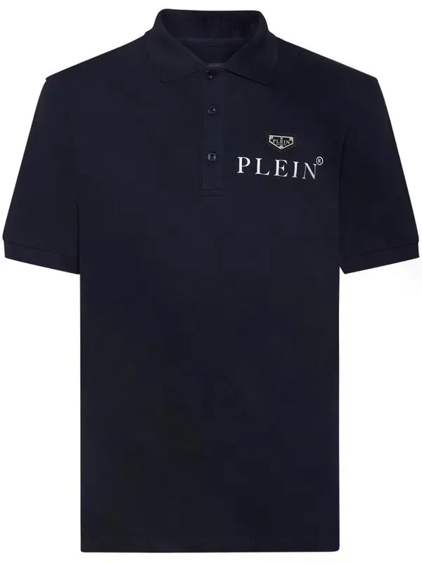 Philipp Plein Iconic Polo Shirt - Blue