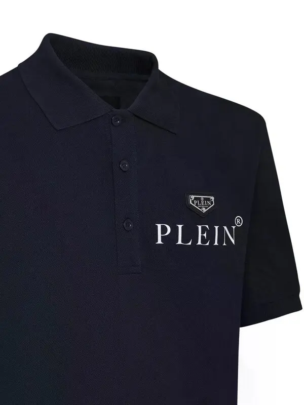 Philipp Plein Iconic Polo Shirt - Blue