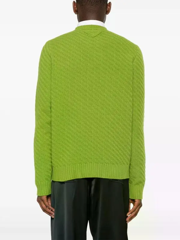 Prada Ribbed-knit Jumper