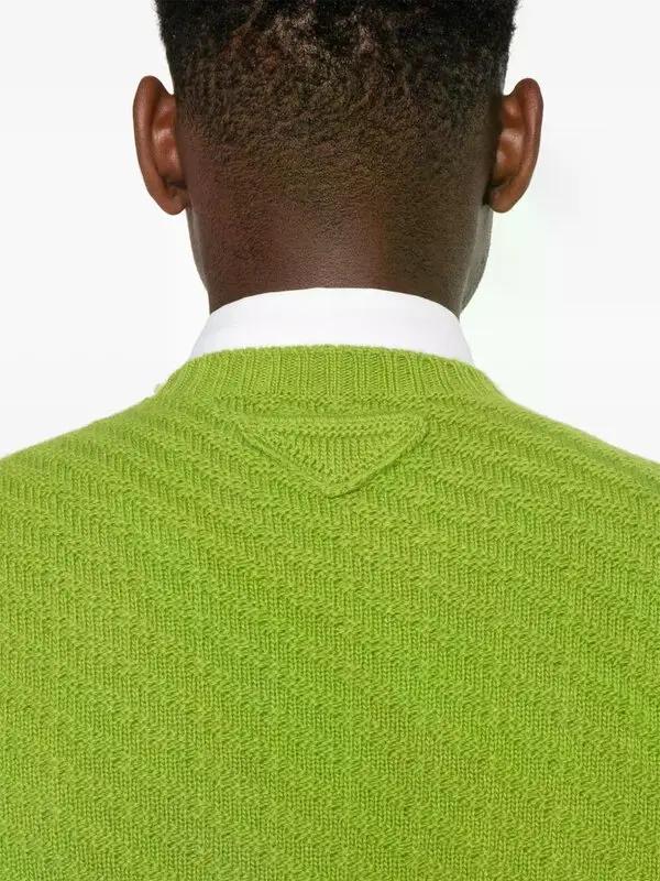 Prada Ribbed-knit Jumper
