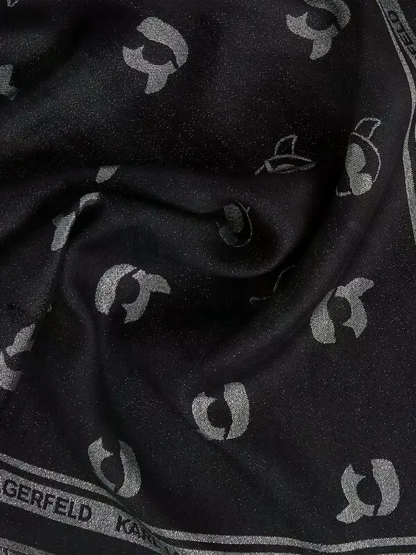 Karl Lagerfeld Ikon Jacquard Scarf