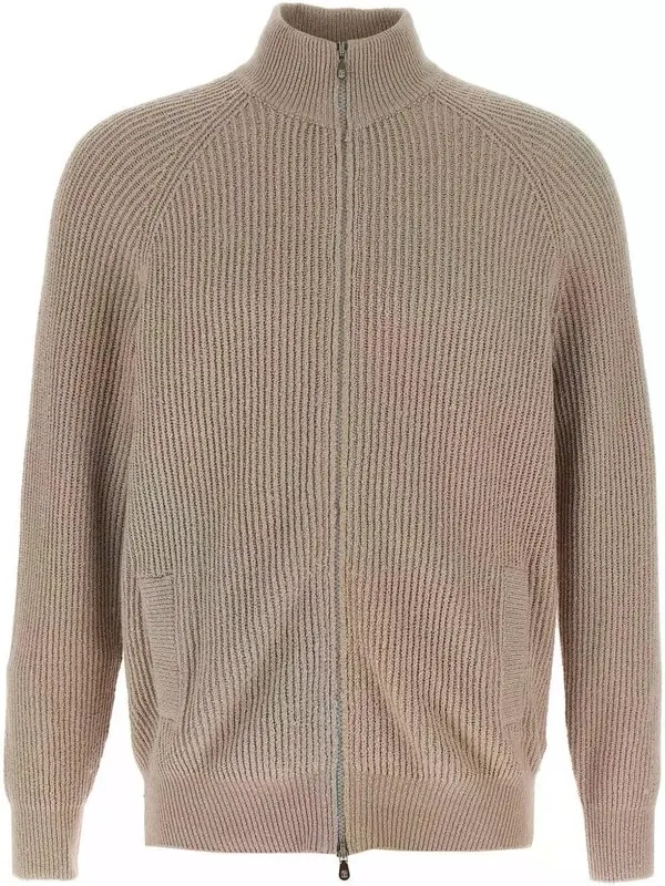 Brunello Cucinelli Knitted Cardigan - Neutrals
