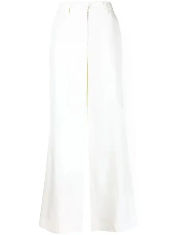 P.a.r.o.s.h Raisa Flared High-waisted Trousers