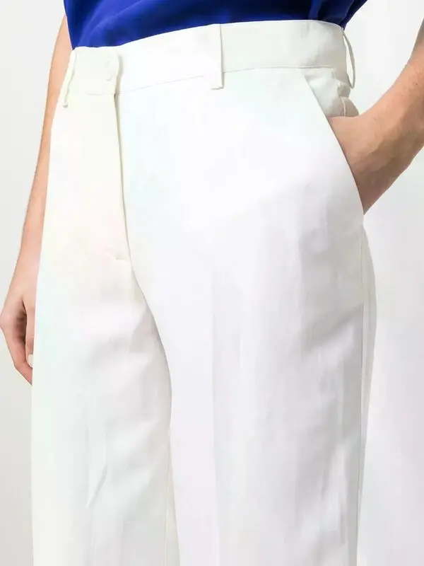 P.a.r.o.s.h Raisa Flared High-waisted Trousers
