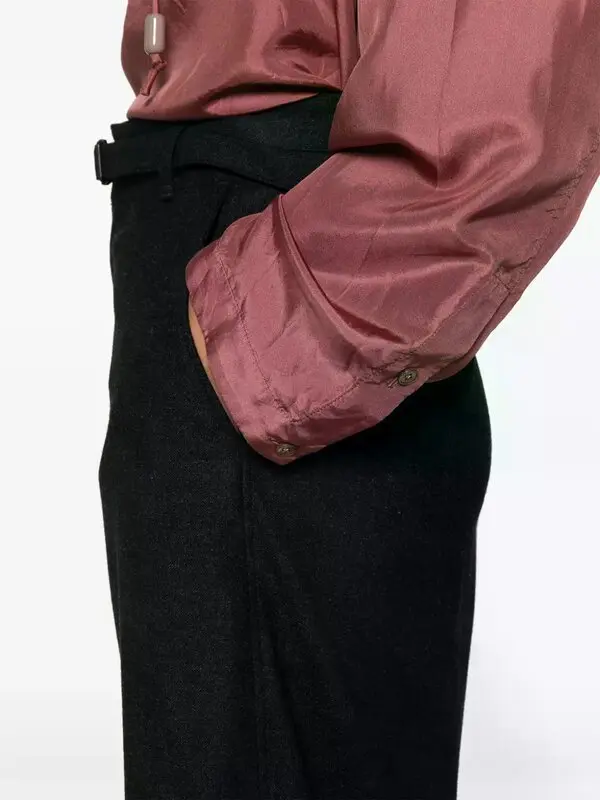 LEMAIRE Belted Pleated Trousers