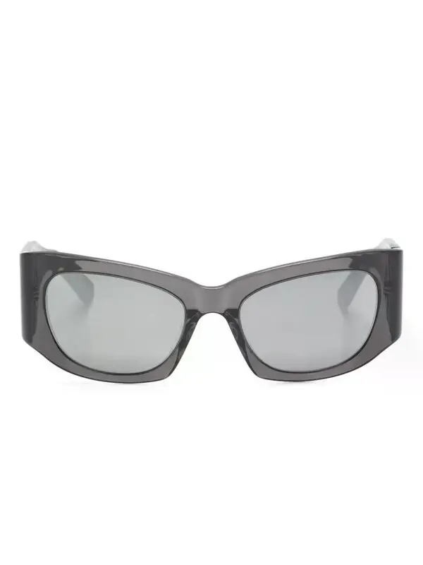 Balenciaga Butterfly-frame Sunglasses - Black