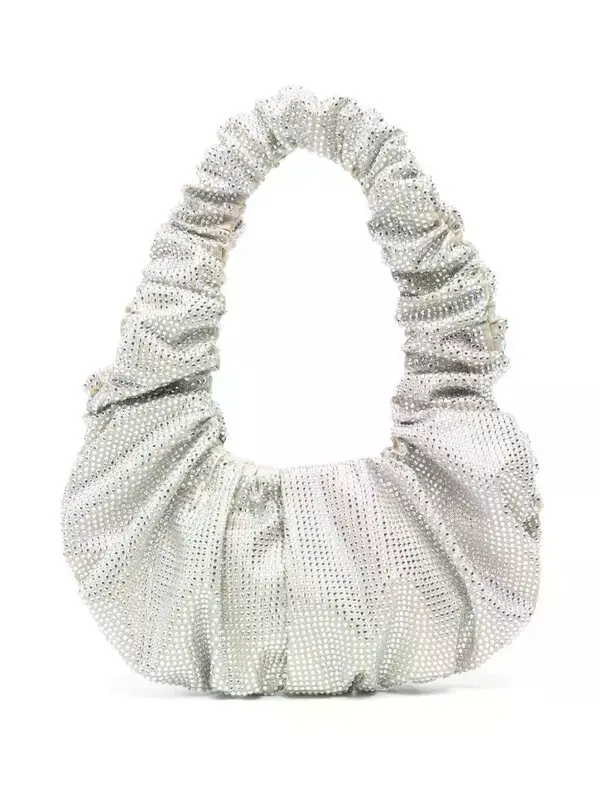 Giuseppe Di Morabito Crystal-embellished Ruched Tote Bag