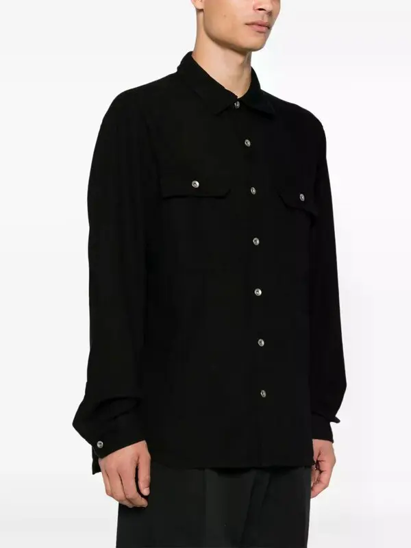 Rick Owens Organic Cotton Overshirt