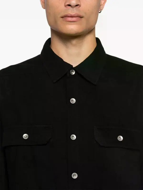 Rick Owens Organic Cotton Overshirt