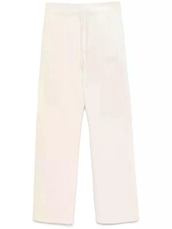 AUTRY Embroidered-logo Trousers