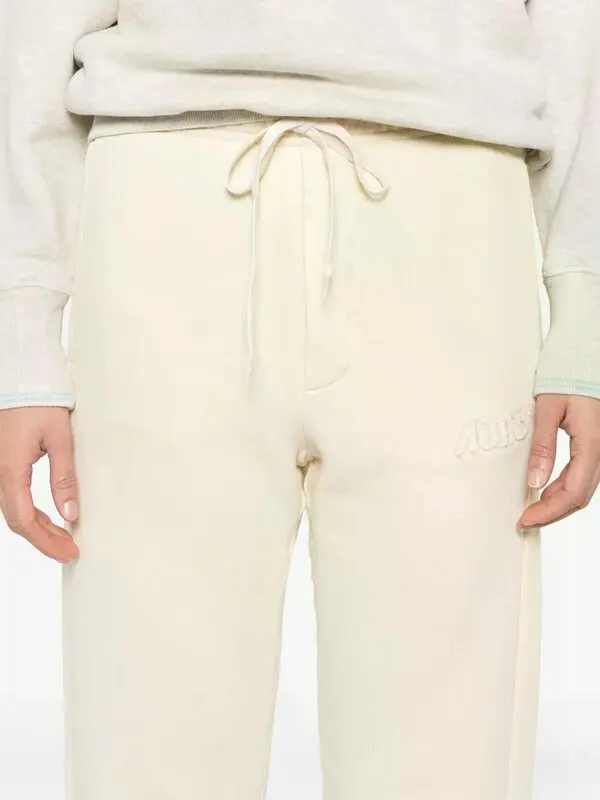 AUTRY Embroidered-logo Trousers
