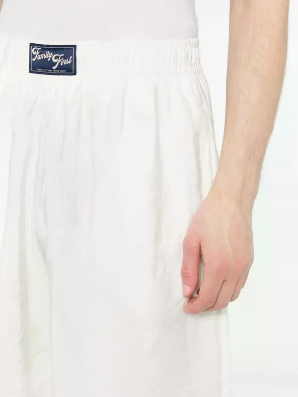 FAMILY FIRST Appliqué-logo Shorts