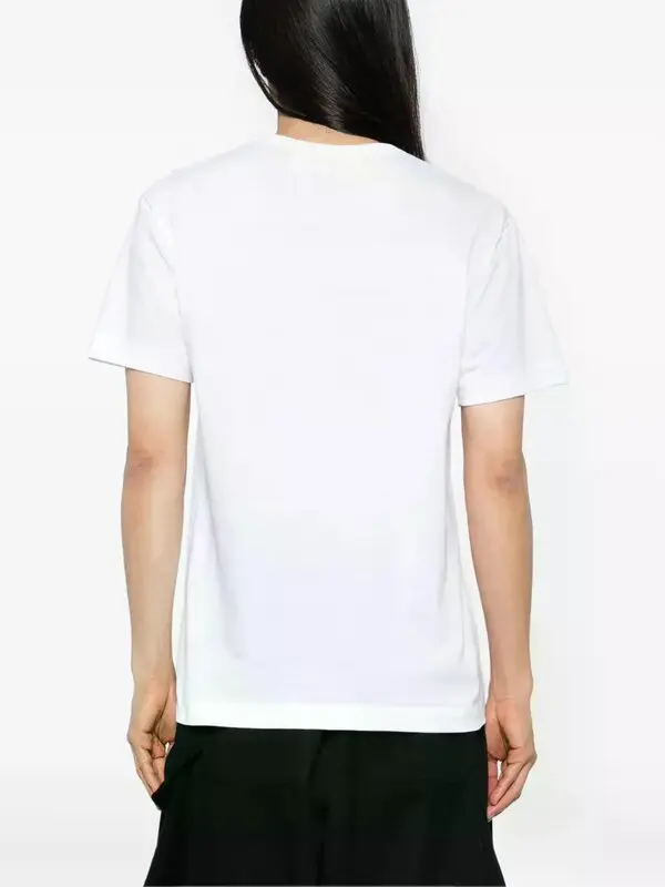 Play Comme Des Garcon Logo Patch T-shirt