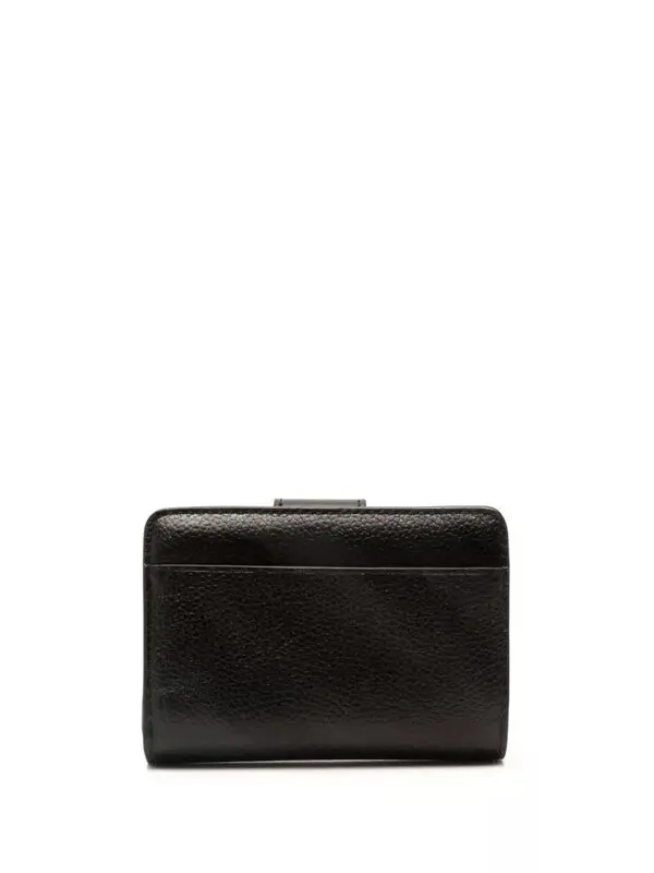 Michael Kors Logo Plaque Leather Purse