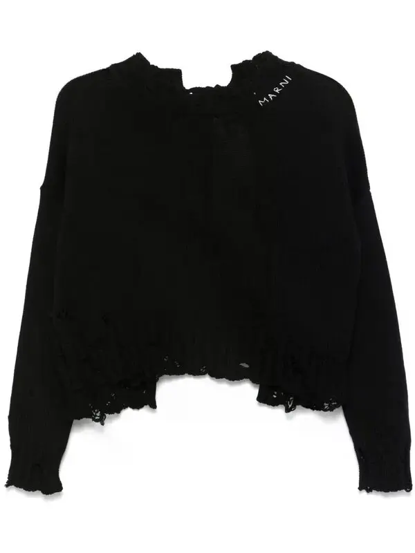 Marni Dishevelled Cotton Sweater