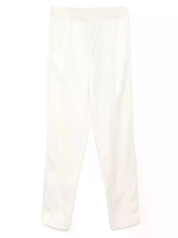 JIL SANDER Elasticated Straight-leg Trousers - Neutrals
