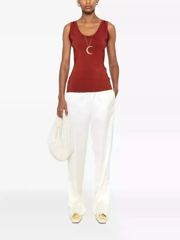 JIL SANDER Elasticated Straight-leg Trousers - Neutrals