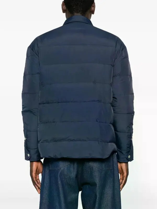 Kenzo Classic-collar Quilted Shirt Jacket