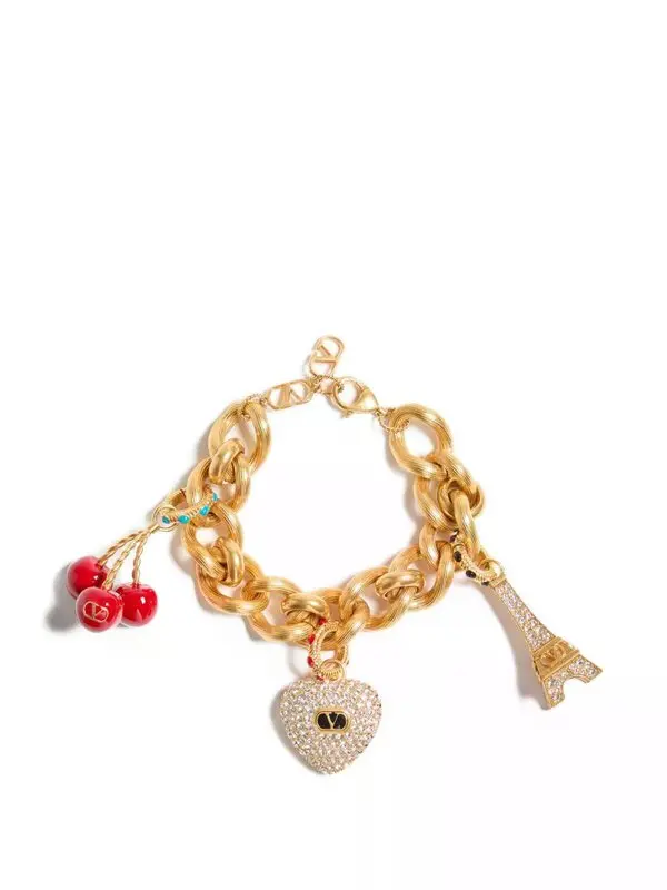 Valentino Garavani Chez Charm Bracelet - Gold