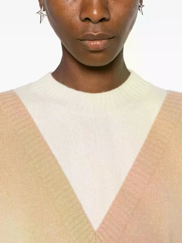 Rabanne Two-tone Layered Jumper