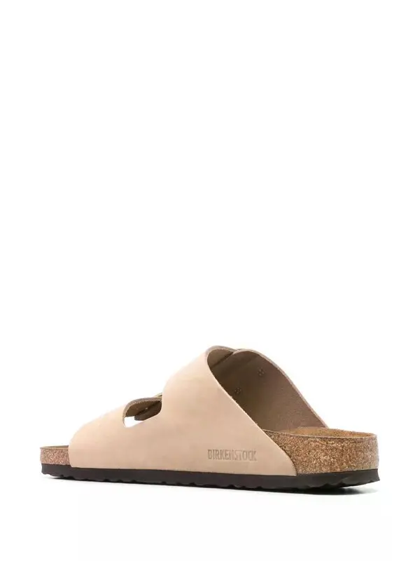 BIRKENSTOCK Arizona Big Buckle Slides - Neutrals
