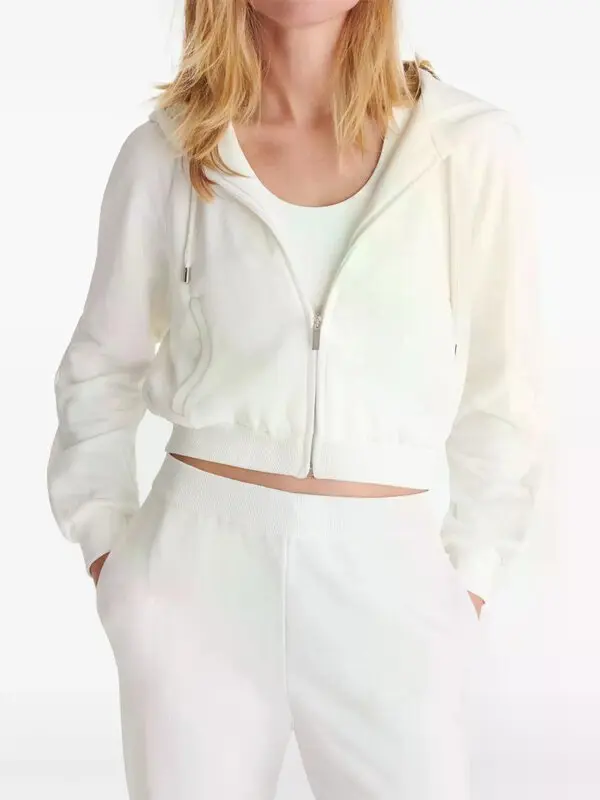 ERES Zip-up Sweatshirt - White