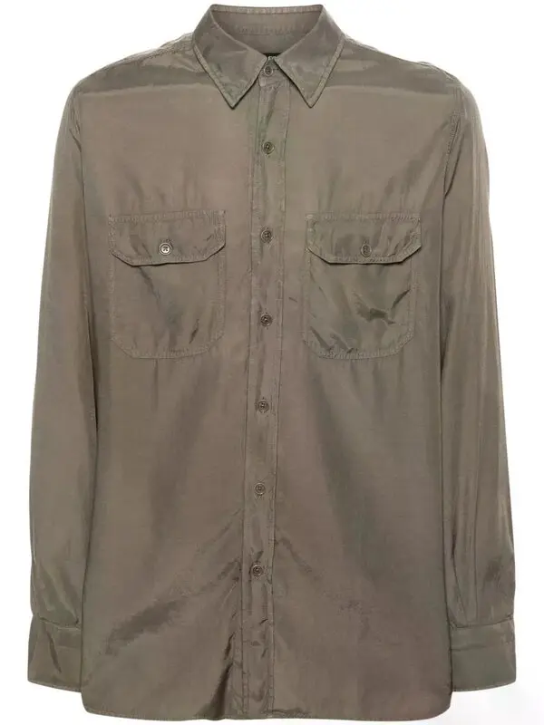 TOM FORD Fluid Twill Shirt