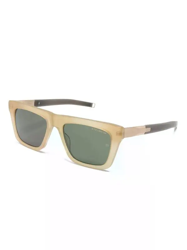Dita Square-frame Sunglasses - Neutrals