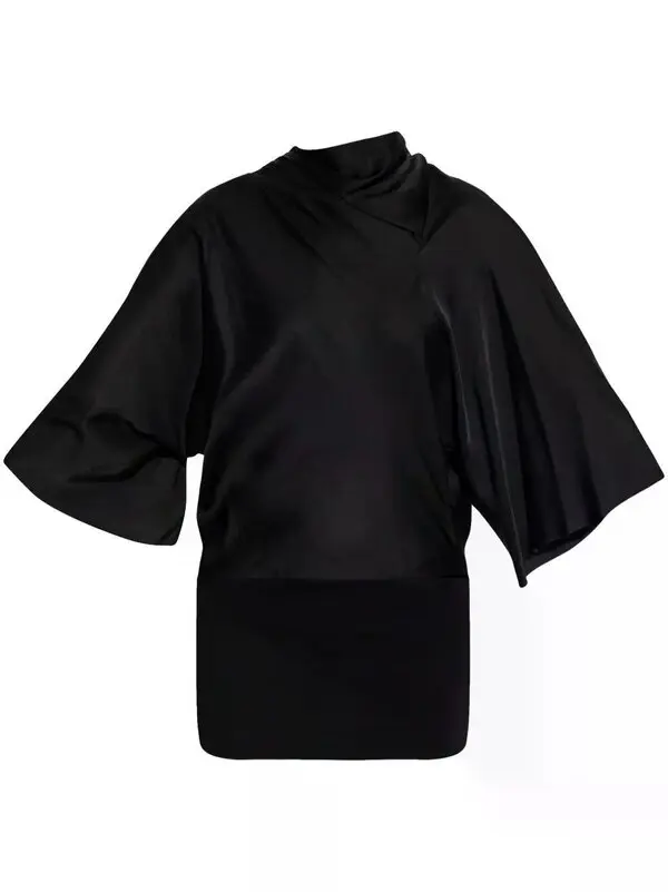 Rick Owens Cylinder Draped Sleeve Top
