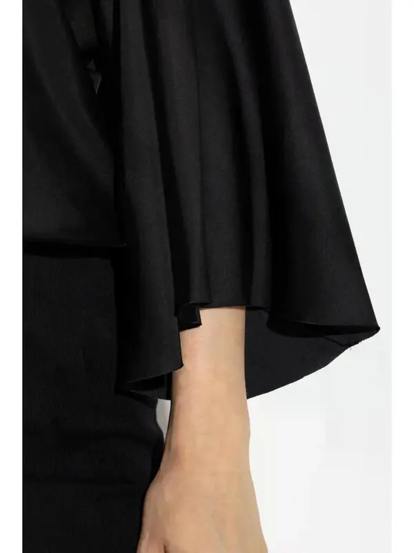 Rick Owens Cylinder Draped Sleeve Top
