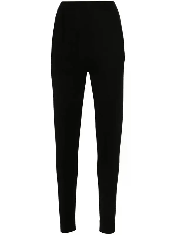 Saint Laurent Tapered Track Pants - Black