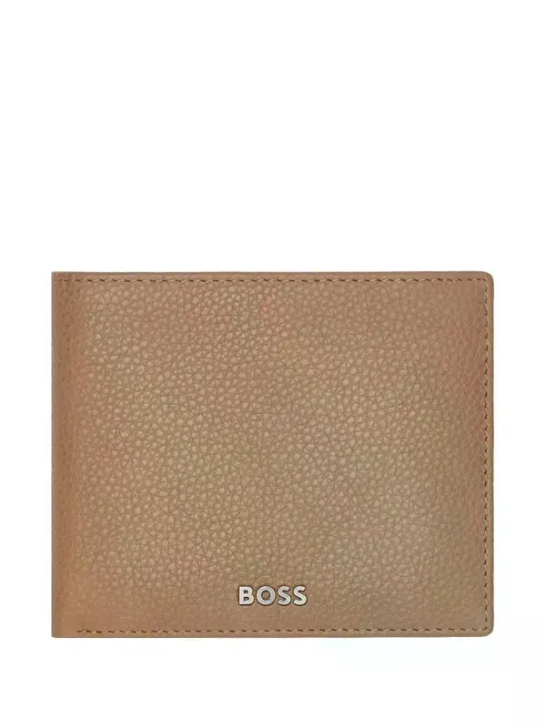 BOSS Leather Wallet - Neutrals