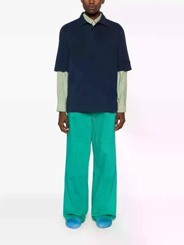 Marni Logo-patch Polo Shirt