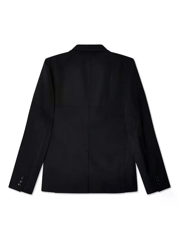 Comme Des Garçons Single-breasted Wool Blazer