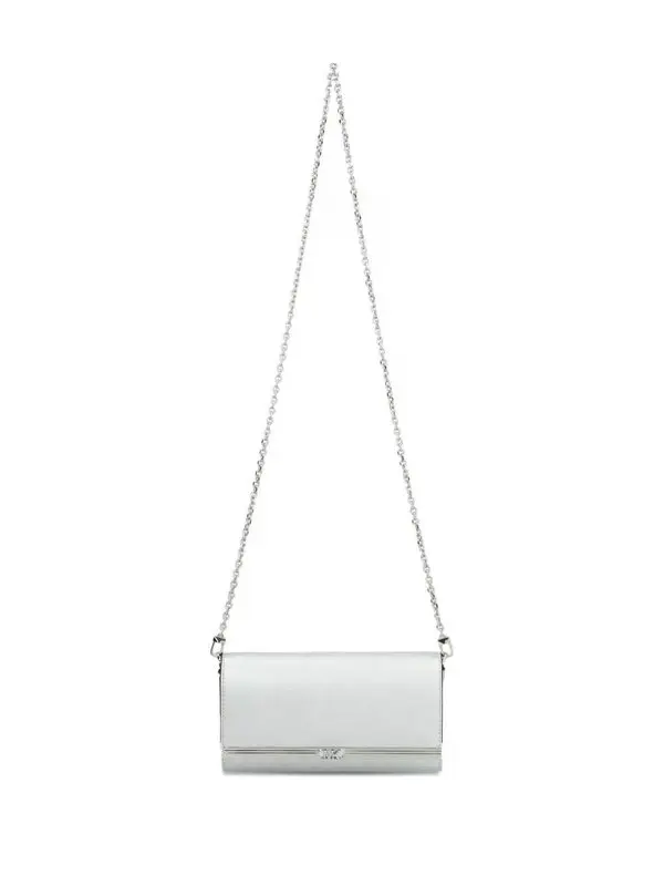 Michael Kors Mona Metallic Clutch Bag